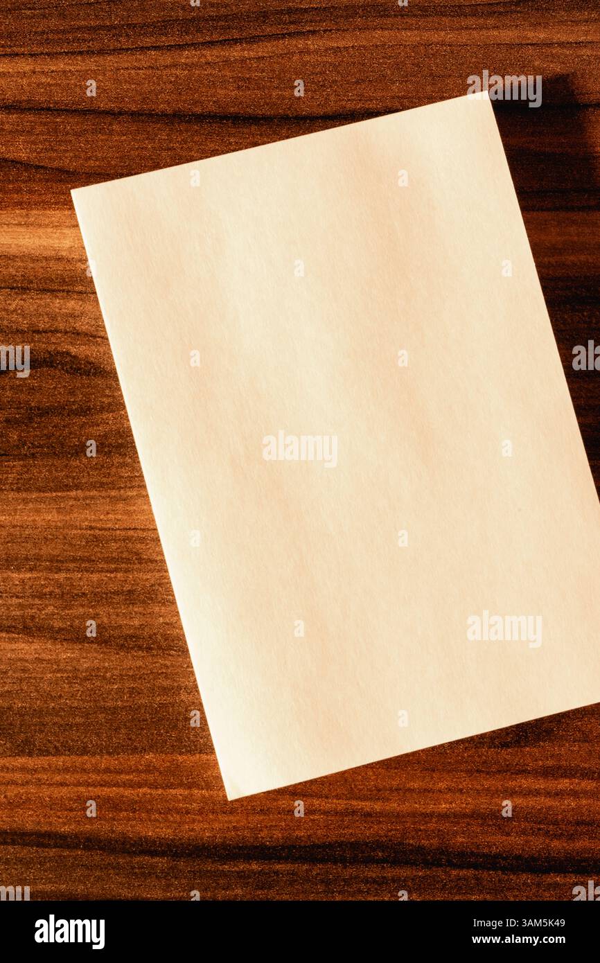 Text on blank pieces hi-res stock photography and images - Alamy