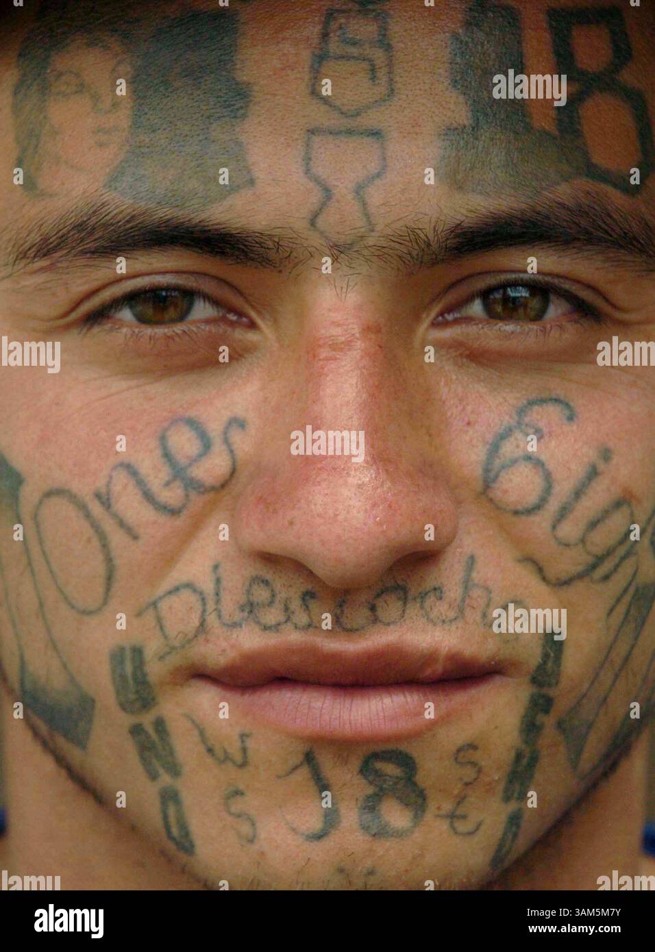 Face Gang Tattoos