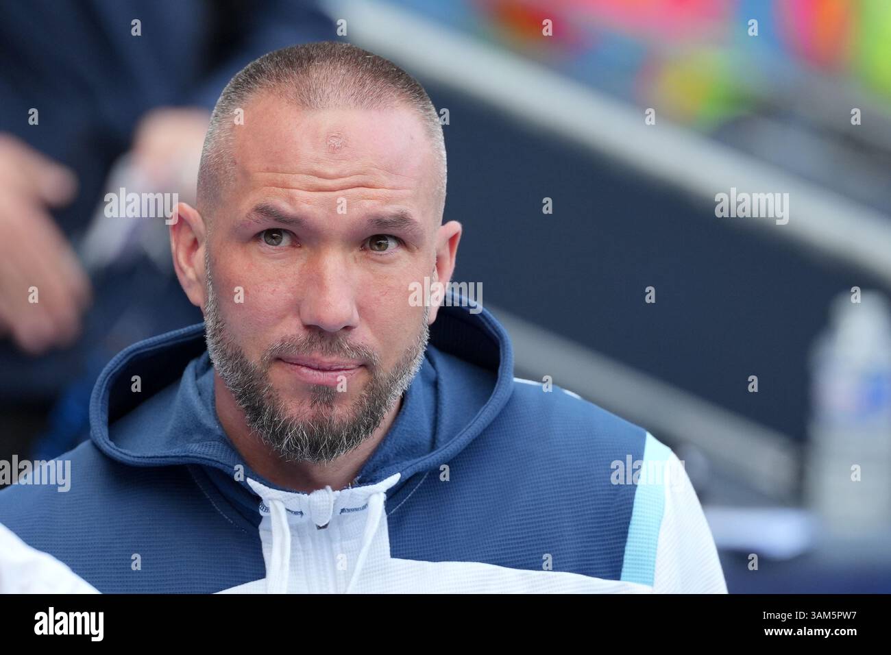 Didier DIGARD (Entraineur Le Havre HAC) during the Ligue 1 MCDonald's ...