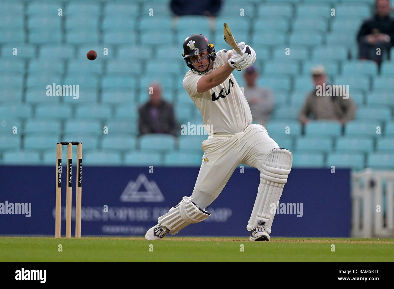 Rothesay County Championship Cricket: Surrey v Hampshire. Surrey batter ...