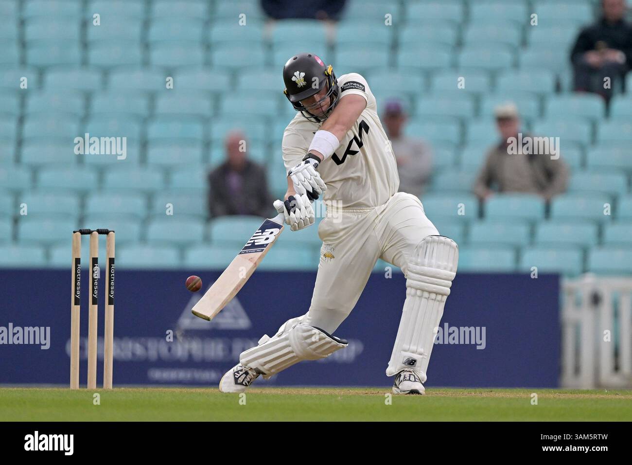 Rothesay County Championship Cricket: Surrey v Hampshire. Surrey batter ...