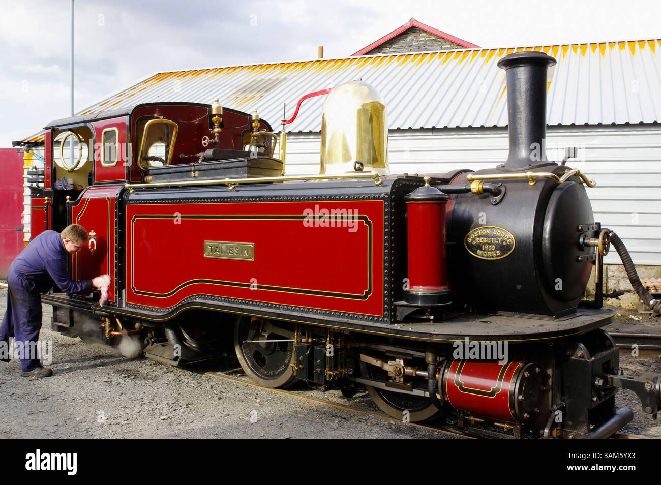 0-4-4T, Taliesin, Narrow Gauge, Steam, Locomotive, Boston Lodge Works ...