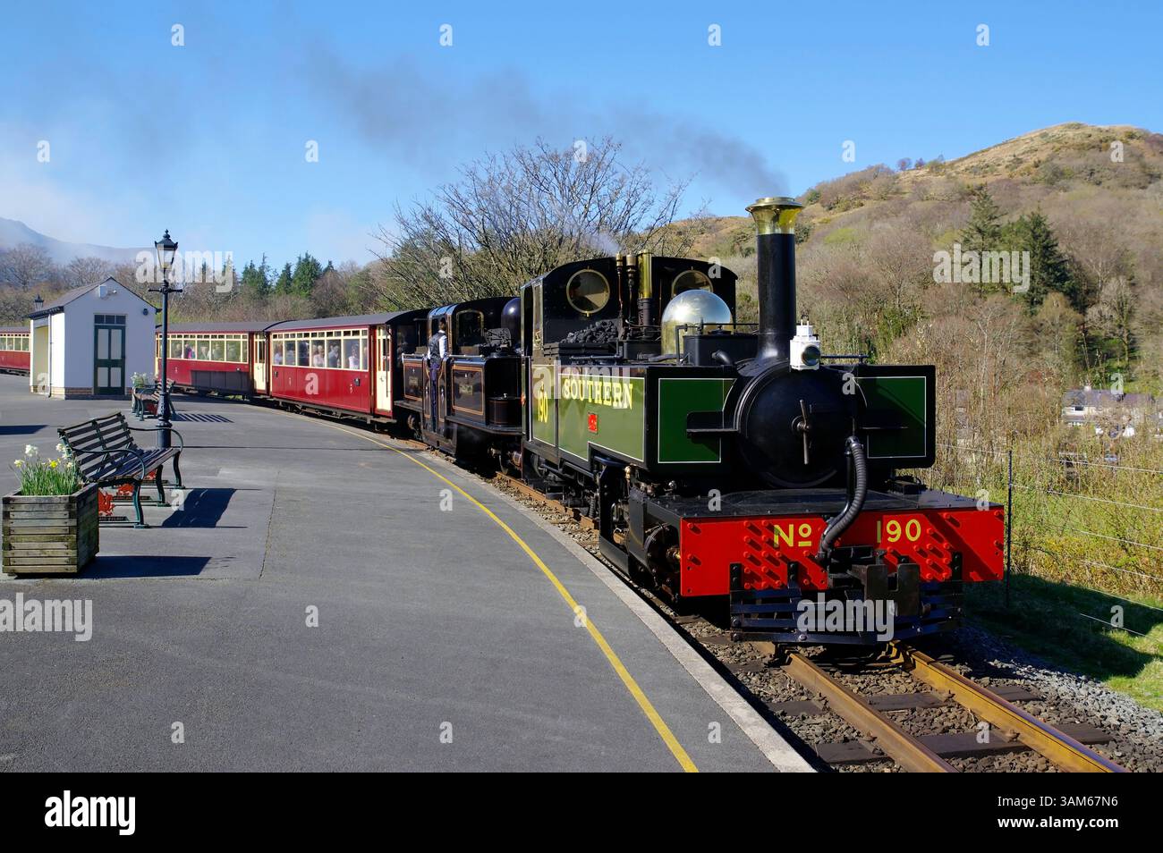 Lyd, 2-6-2, Narrow Gauge, Steam Locomotive, Welsh Highland Railway ...