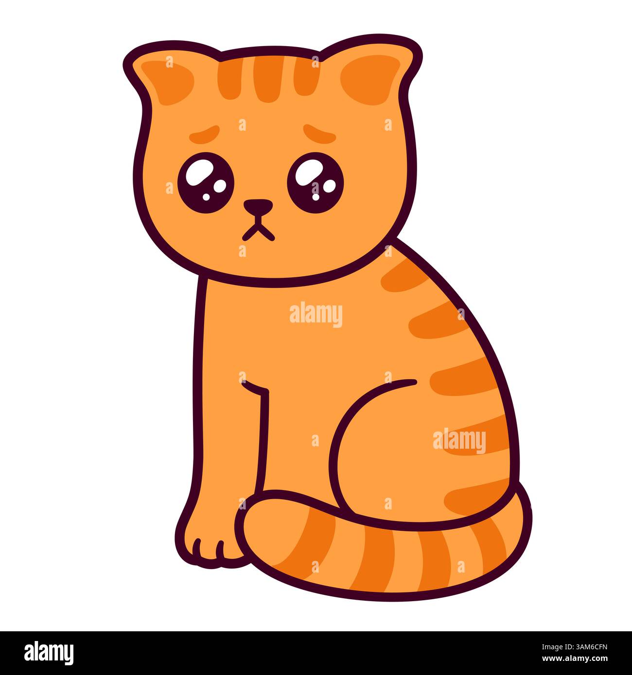 Cute cartoon sad pleading hi-res stock photography and images - Alamy