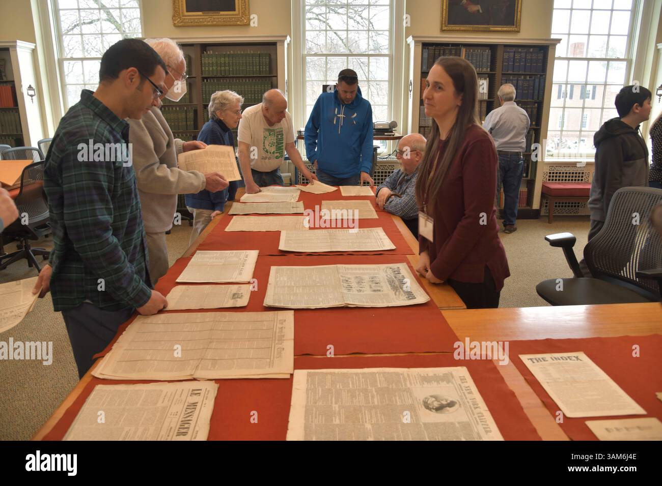 Worcester, Massachusetts, USA. 12th Apr, 2025. The American Antiquarian ...
