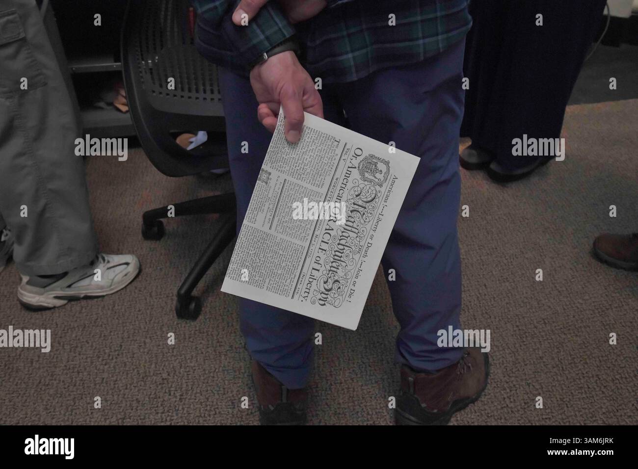 Worcester, Massachusetts, USA. 12th Apr, 2025. The American Antiquarian ...