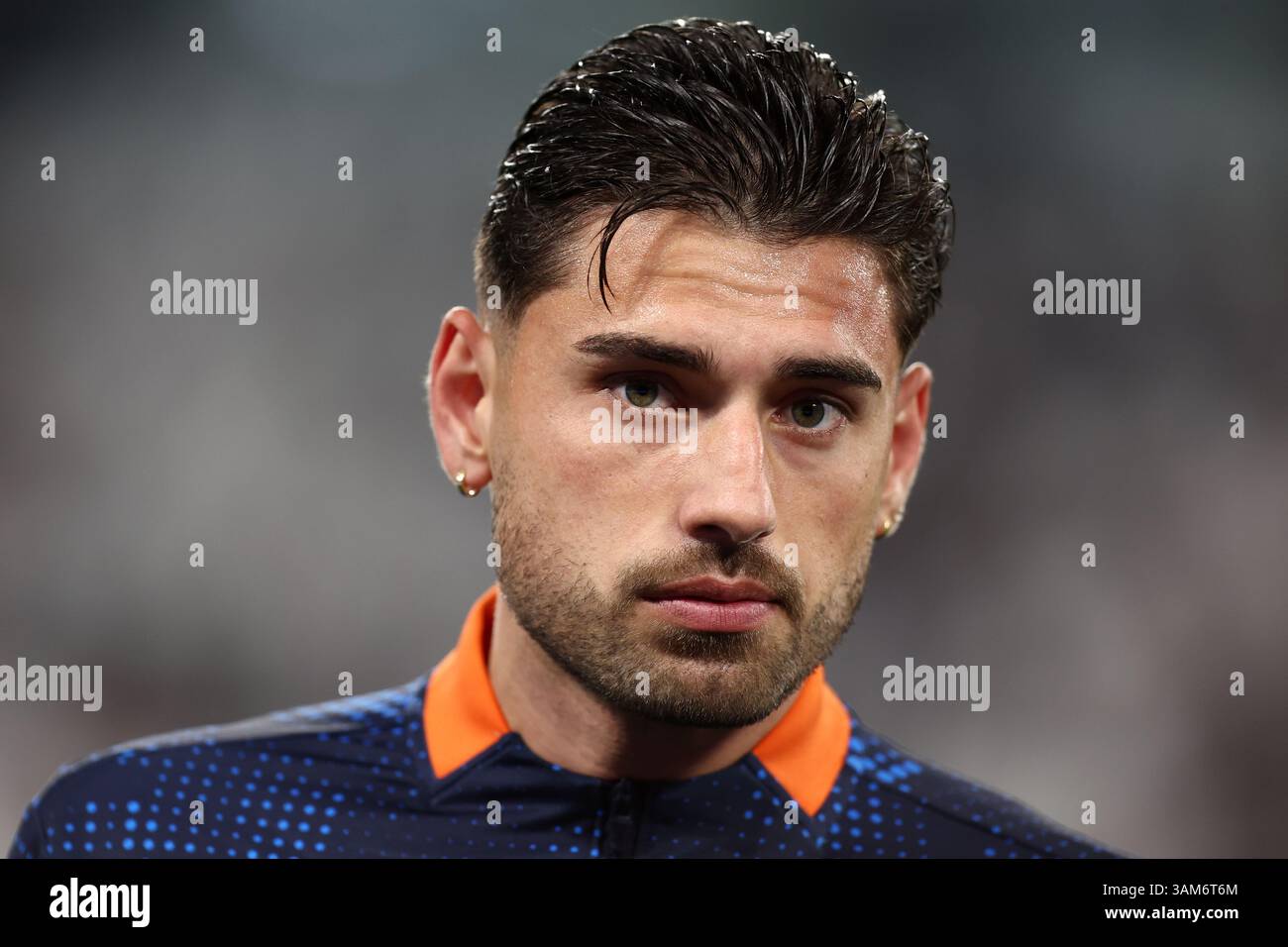Torino, Italy. 12th Apr, 2025. Santiago Pierotti of Us Lecce during ...