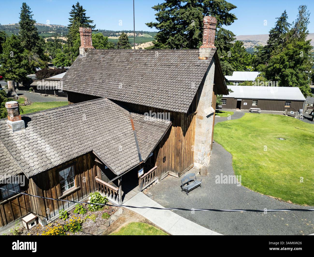 Fort Dalles Museum, The Dalles, Oregon, USA Stock Photo - Alamy
