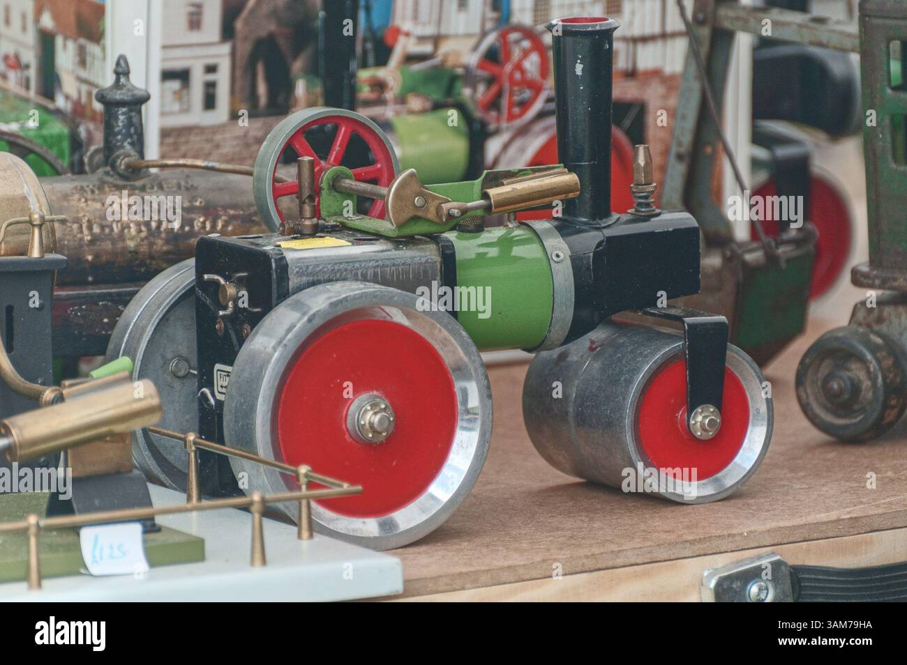 A Mamod steam roller engine for sale at Morval vintage rally 2007 in ...