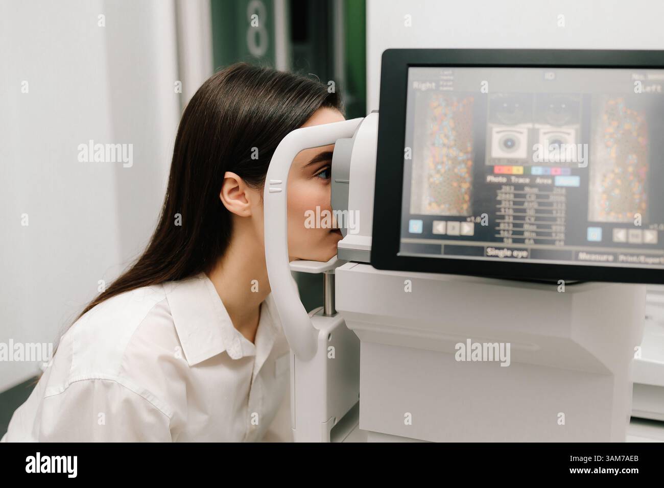 Retinal scans on display, assisting in early diagnosis of eye diseases ...