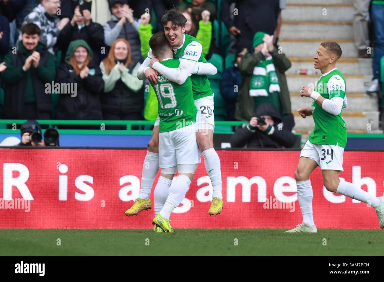 Easter Road, Edinburgh, Scotland. 13th April 2025; Easter Road, Edinburgh, Scotland: Scottish ...