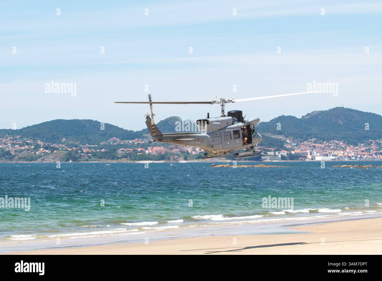 military training maneuvers. Infantry, aviation and navy landing Stock ...