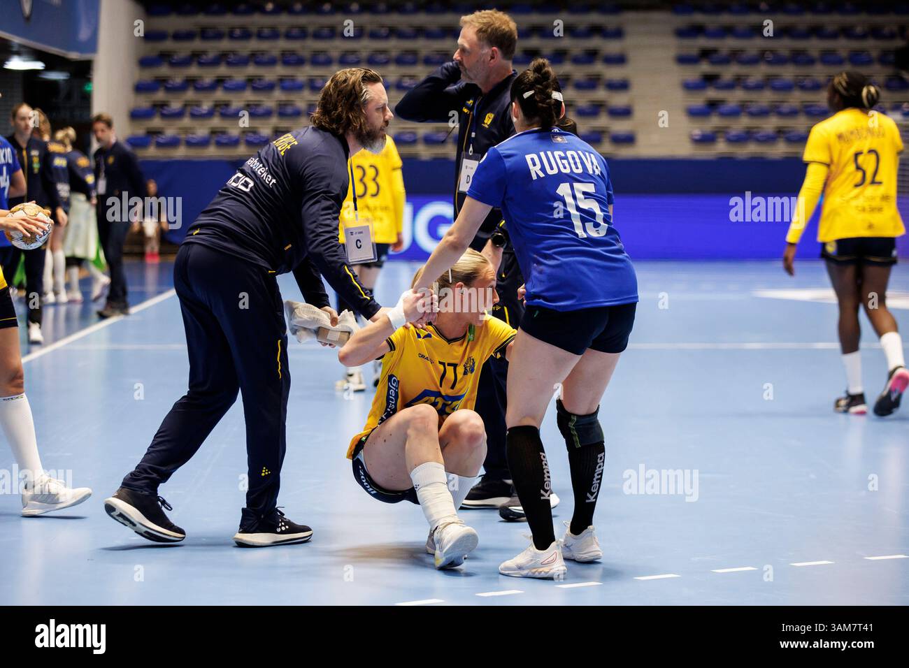 250413 Nina Dano of Sweden during the IHF Women's World Handball ...