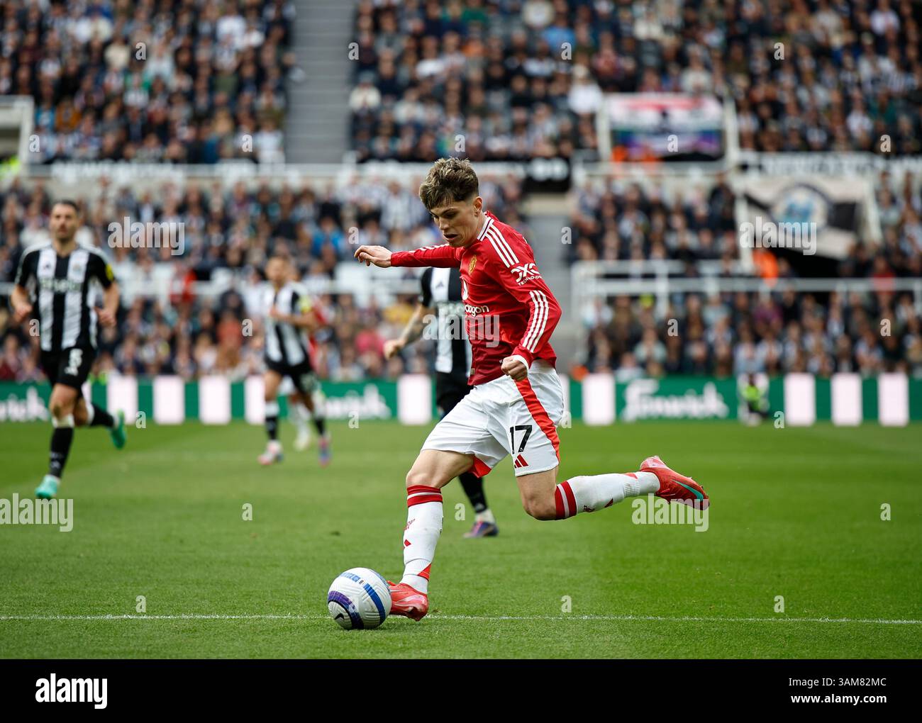 St James' Park, Newcastle, England. 13th April 2025; St James' Park ...