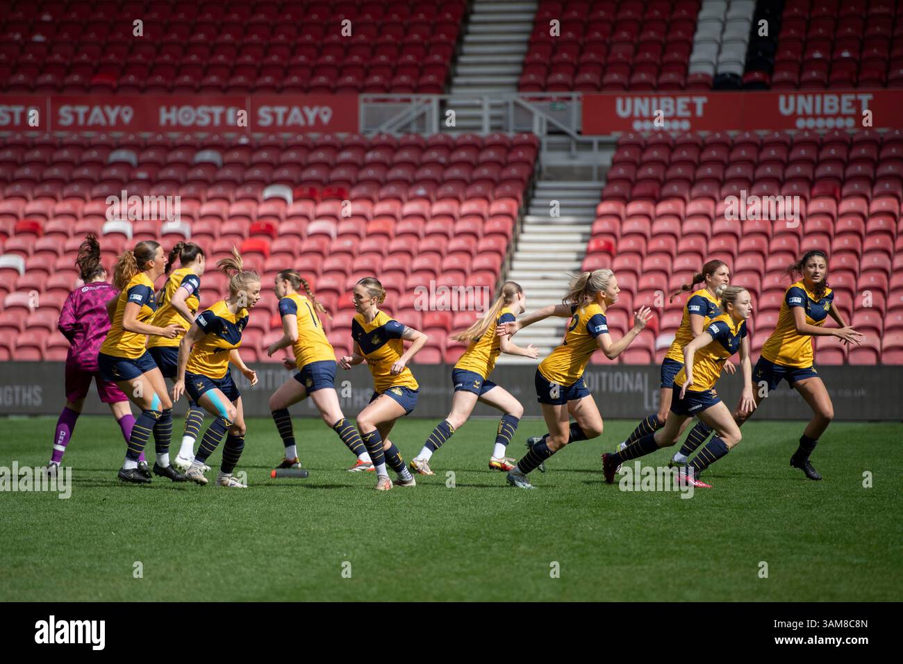 Doncaster Rovers Belle's prepare for the FA Women's National League ...