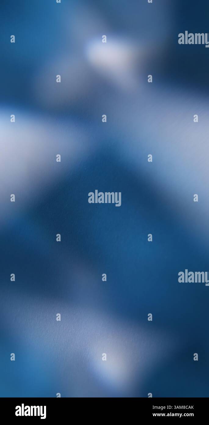 Abstract background. Blur light. Defocused blue colorful lens flare ...