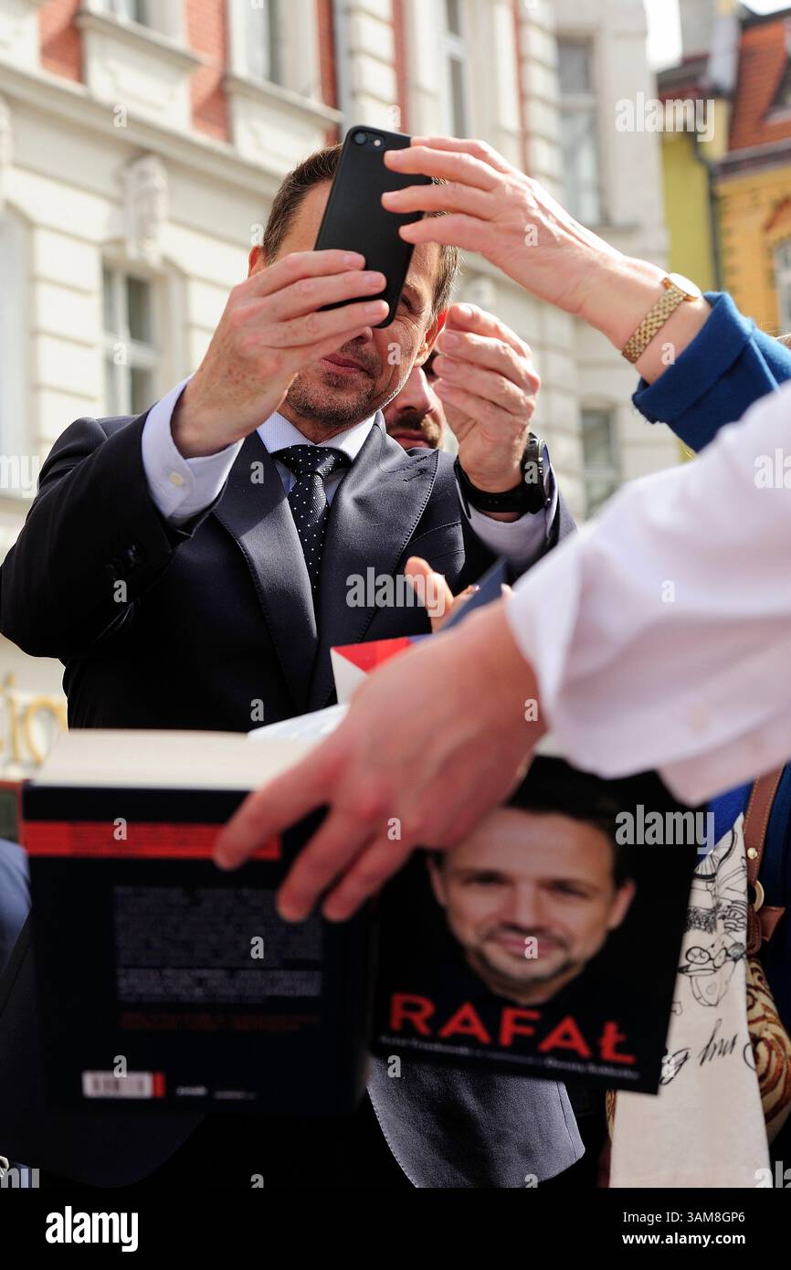 Swidnica, Dolny Slask, Polska, Rafal Trzaskowski candidate for the ...