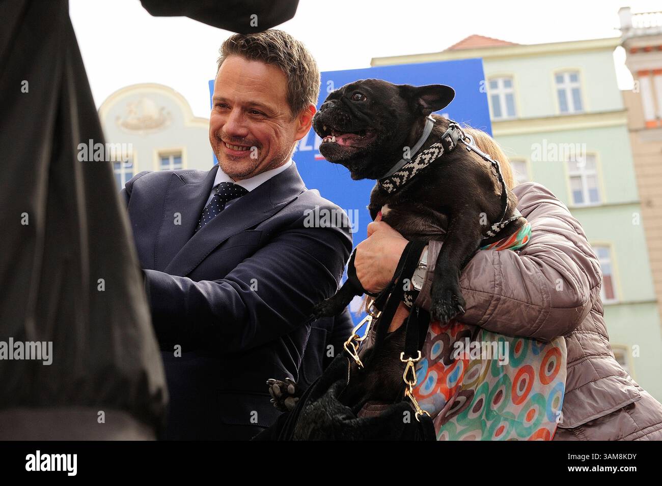 Swidnica, Dolny Slask, Polska, Rafal Trzaskowski candidate for the ...