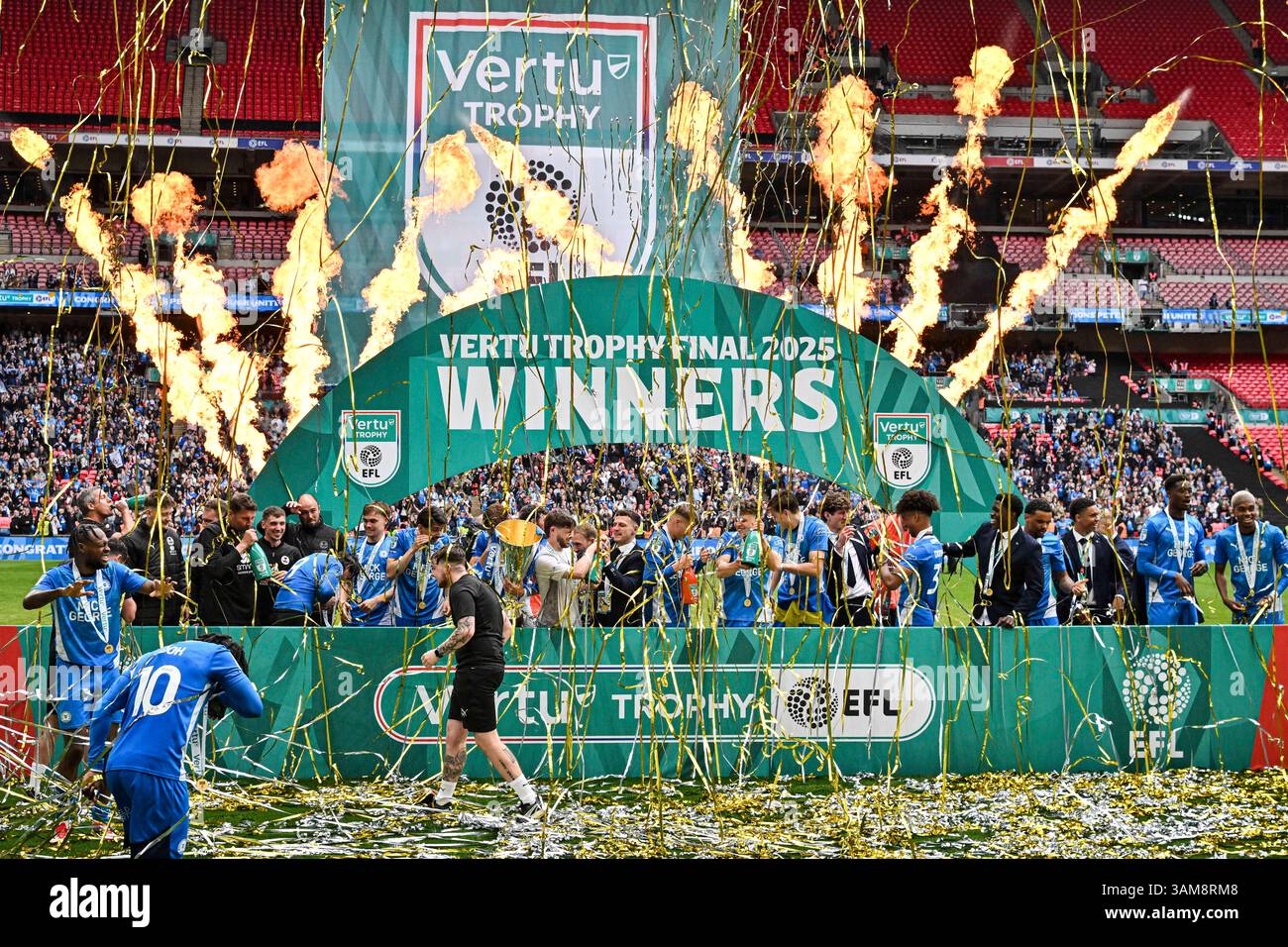 Wembley Stadium, London, UK. 13th Apr, 2025. Wembley; Vertu Trophy ...