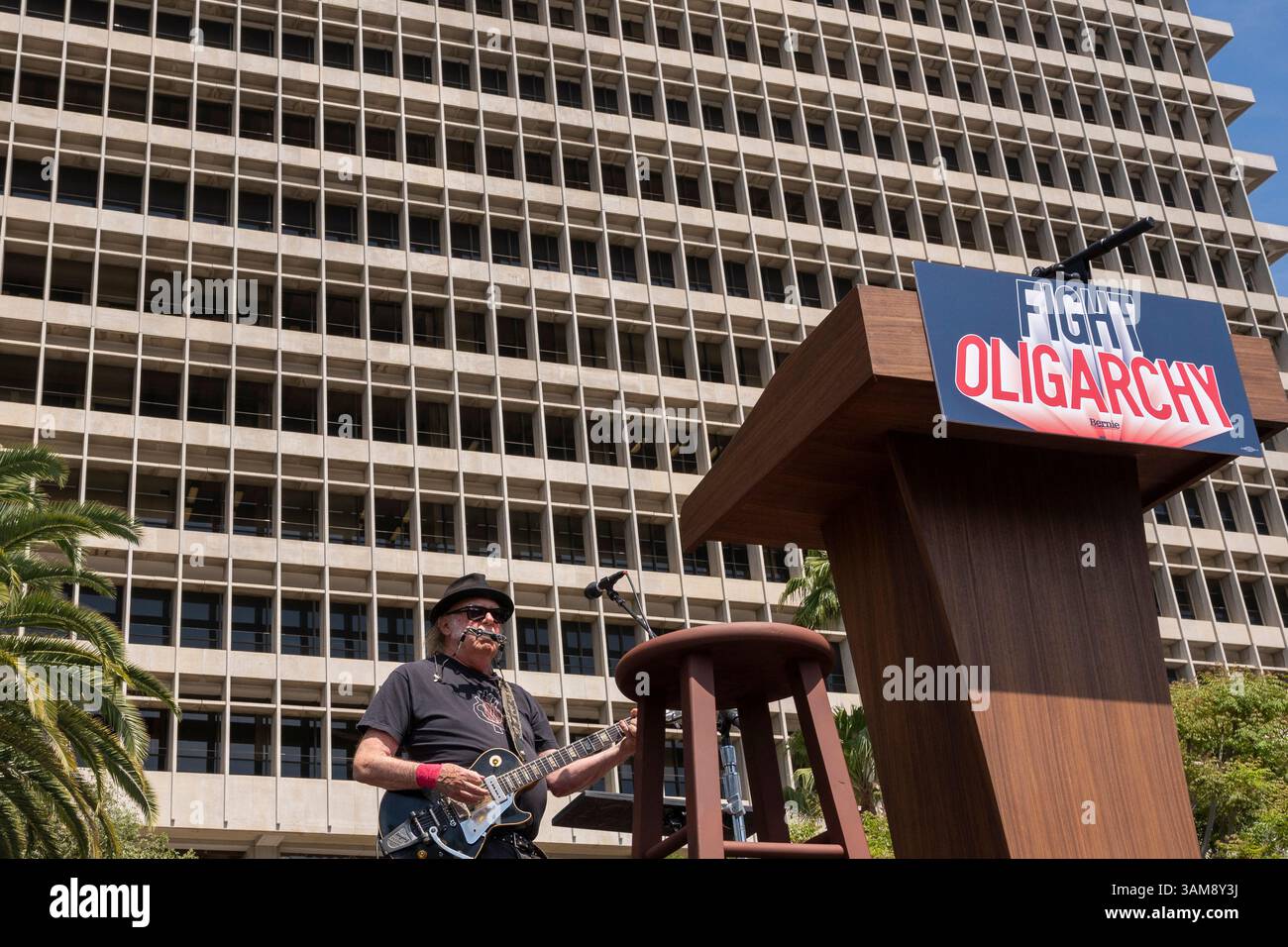 Fight Oligarchy - LA Stock Photo - Alamy