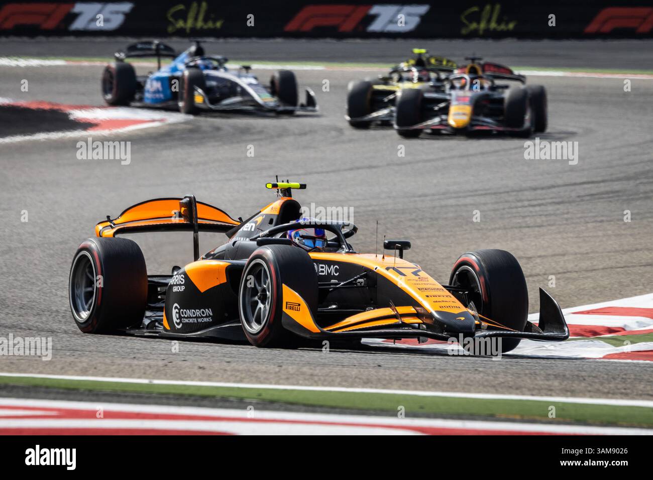 17 DUNNE Alex (irl), Rodin Motorsport, Dallara F2 2024, action during ...