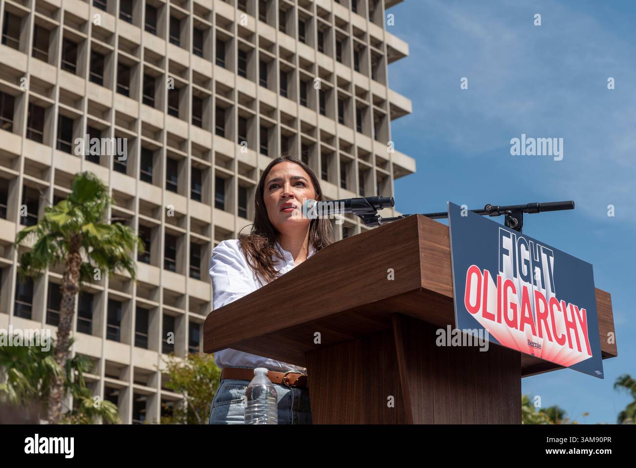 Fight Oligarchy - LA Stock Photo - Alamy