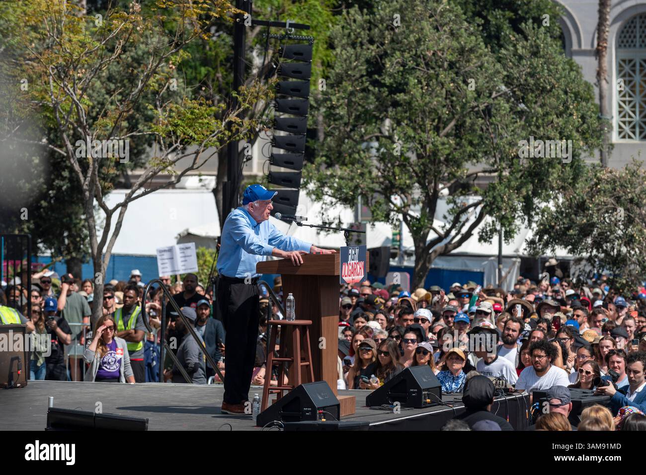 Fight Oligarchy - LA Stock Photo - Alamy