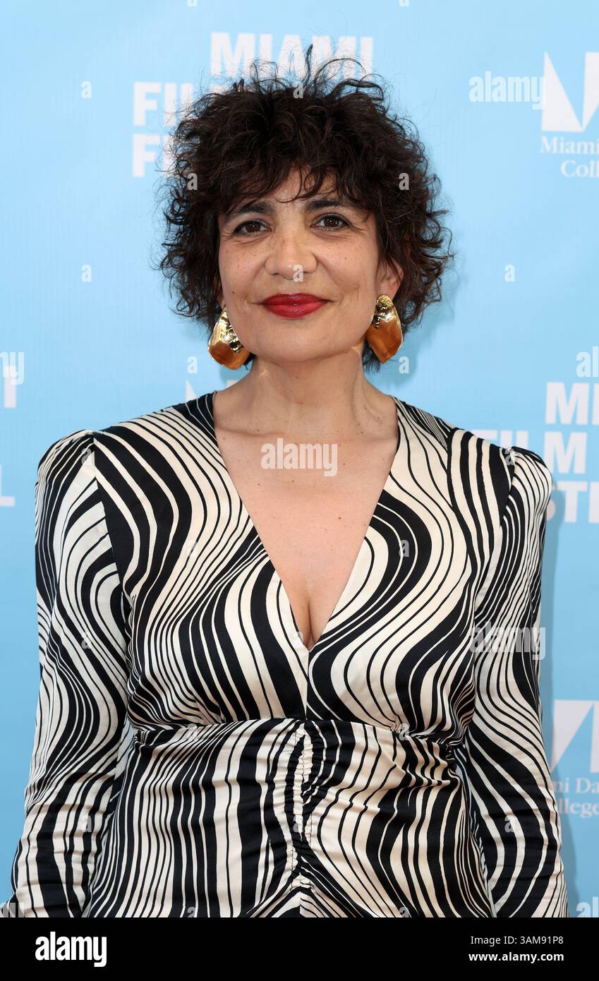 MIAMI, FLORIDA - APRIL 12: Olga Osorio attends the 42nd Miami Film ...