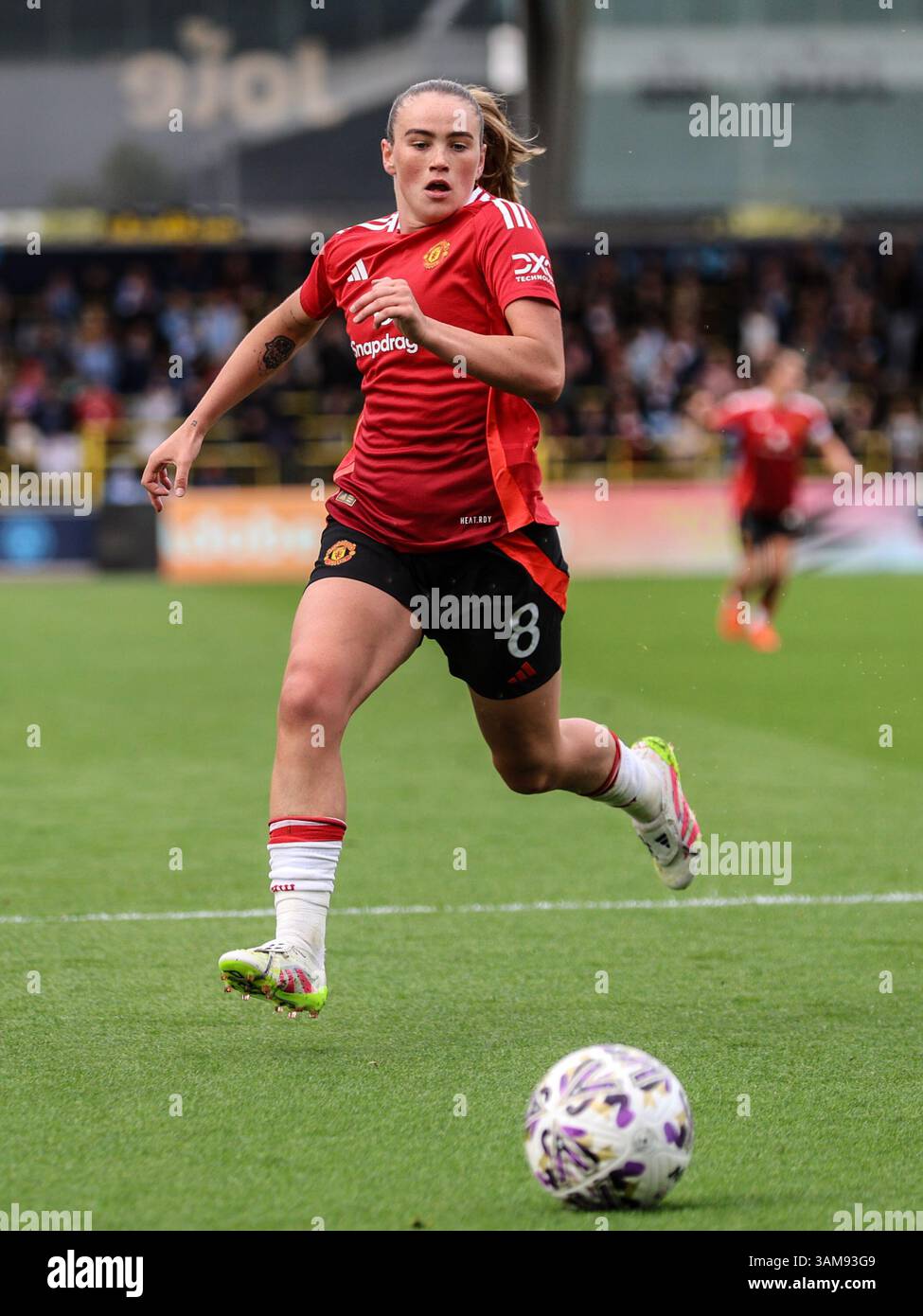 Manchester, England, April 13th 2025: Grace Clinton (8 Manchester ...