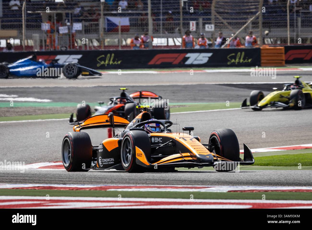 17 DUNNE Alex (irl), Rodin Motorsport, Dallara F2 2024, action during ...
