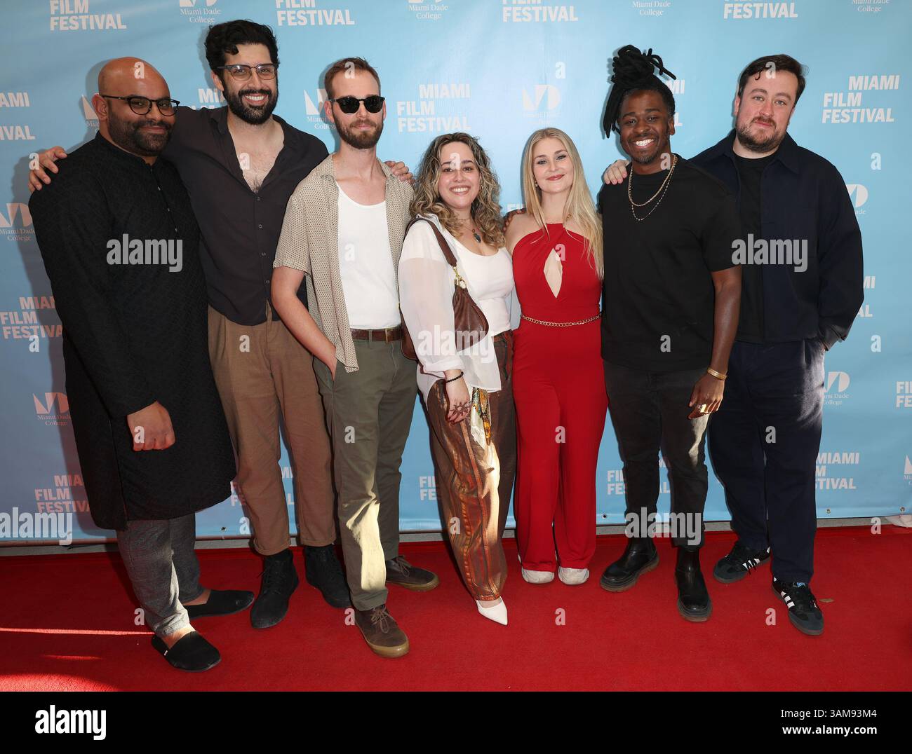 MIAMI, FLORIDA - APRIL 12: Ronald Baez, Kevin Ondarza, Kevin Berriz ...