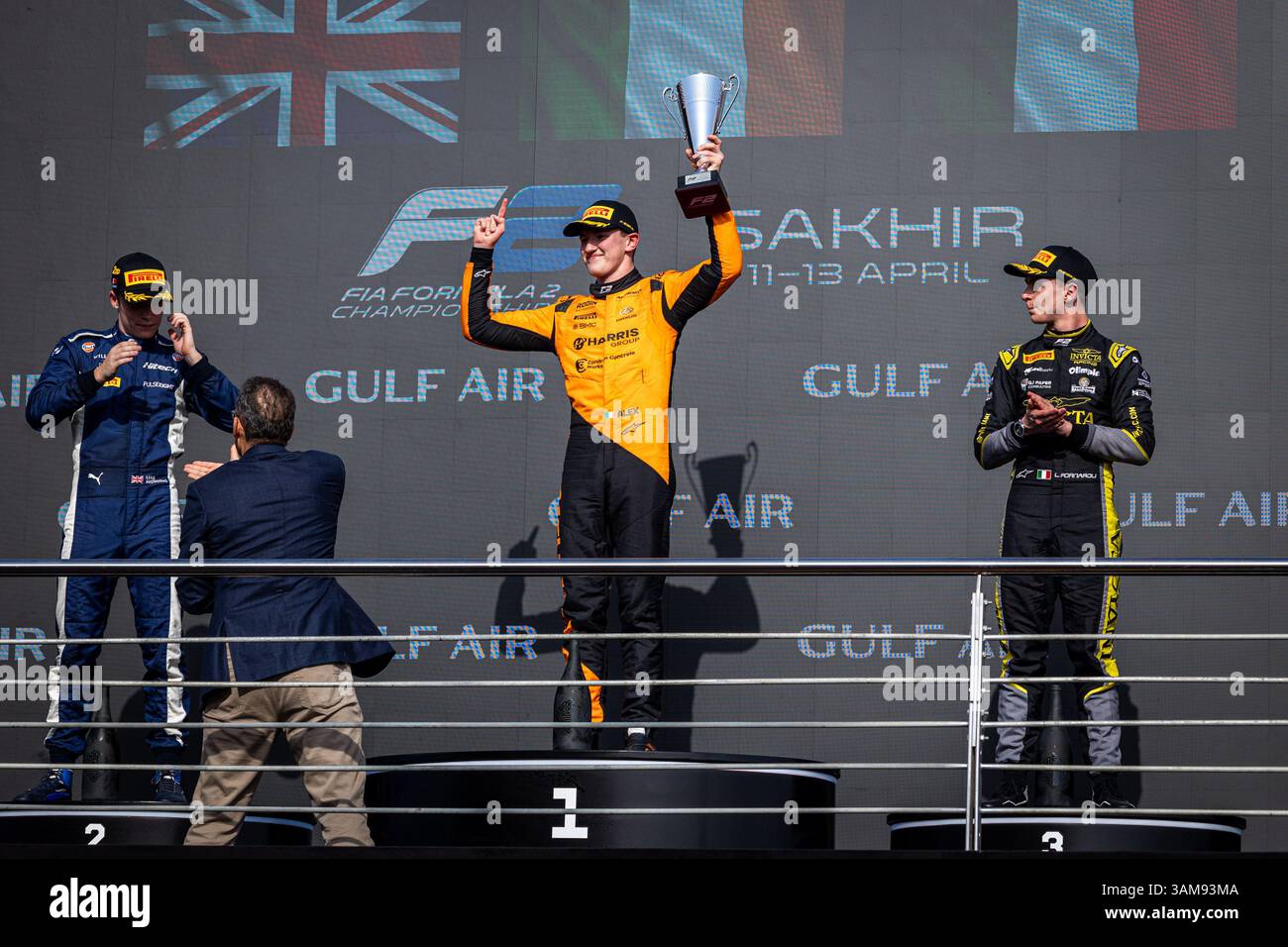 DUNNE Alex (irl), Rodin Motorsport, Dallara F2 2024, portrait FORNAROLI ...