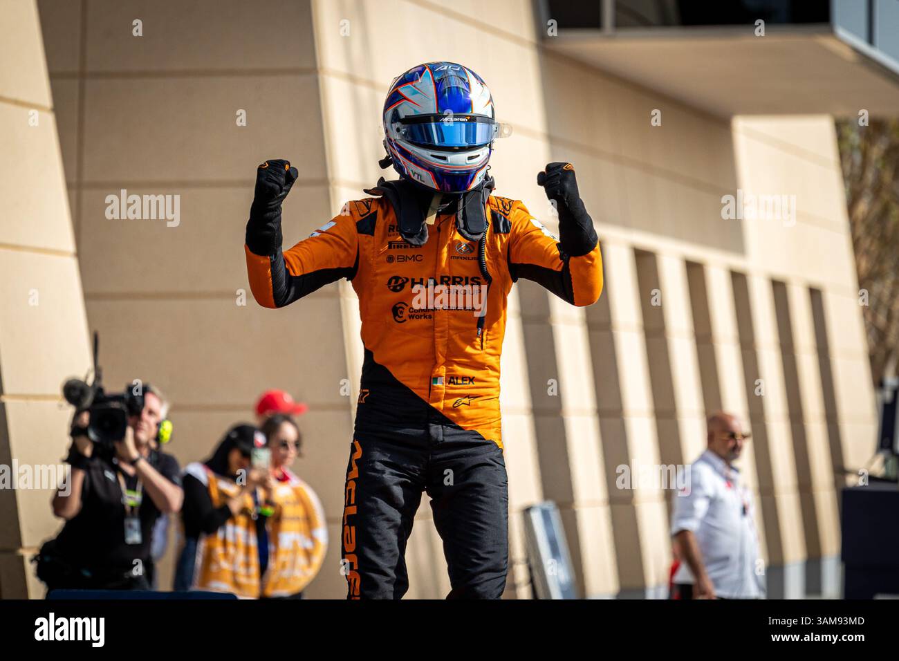 DUNNE Alex (irl), Rodin Motorsport, Dallara F2 2024, portrait during ...