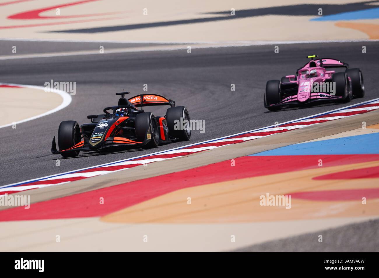 24 BENNETT John (gbr), Van Amersfoort Racing, Dallara F2 2024, action ...