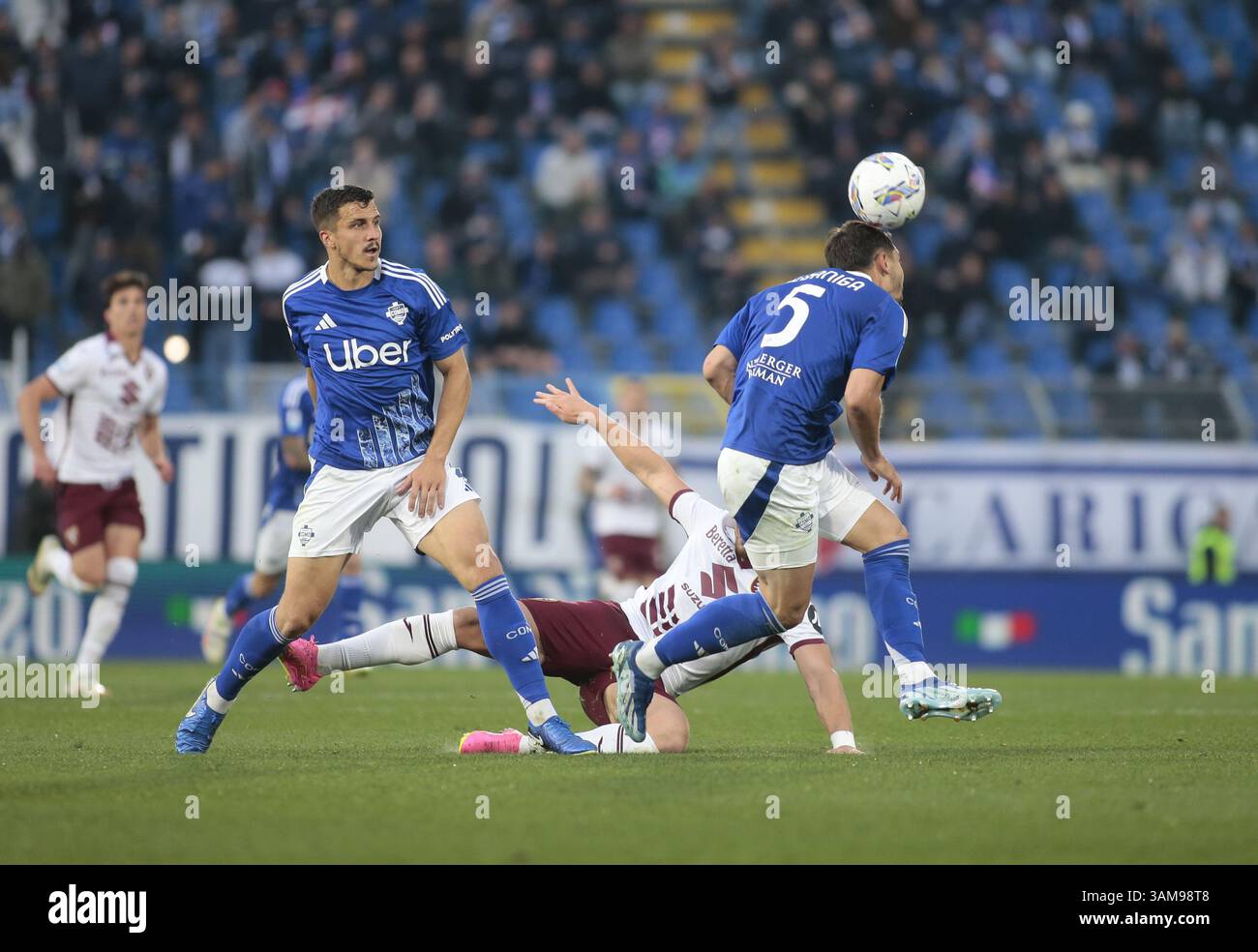Como, Italy. 13th Apr, 2025. Edoardo Goldaniga of Como 1907? during the ...