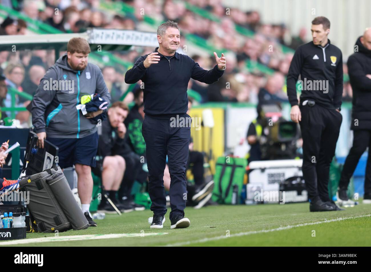 Easter Road, Edinburgh, Scotland. 13th April 2025; Easter Road, Edinburgh, Scotland: Scottish ...
