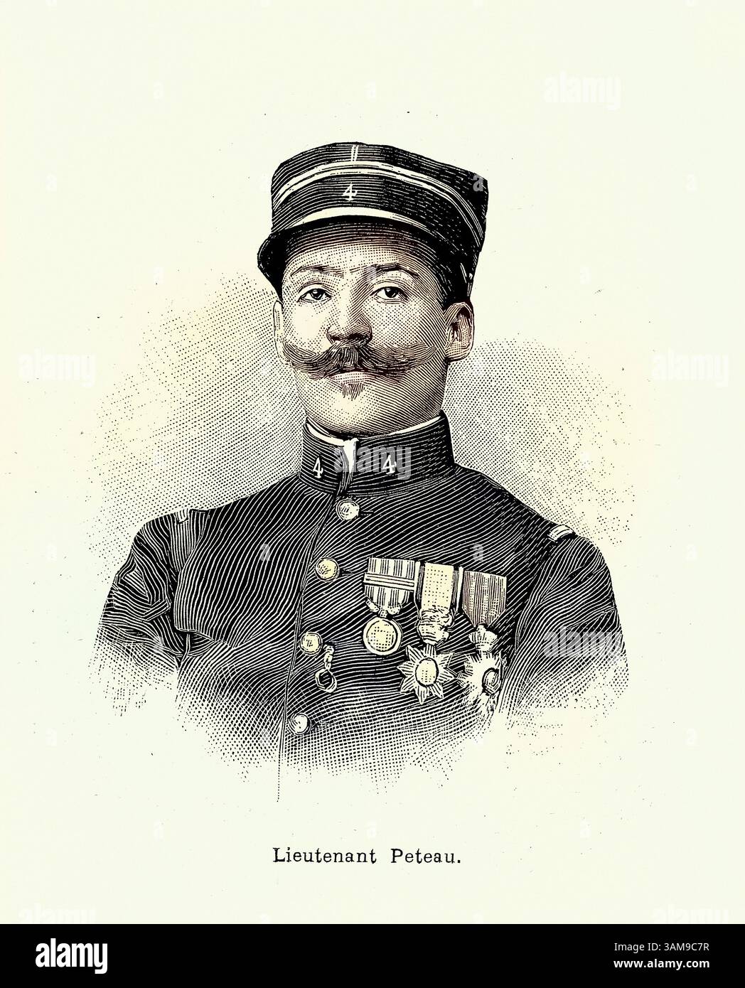 Lieutenant Peteau, French army officer, involved in the Voulet–Chanoine ...