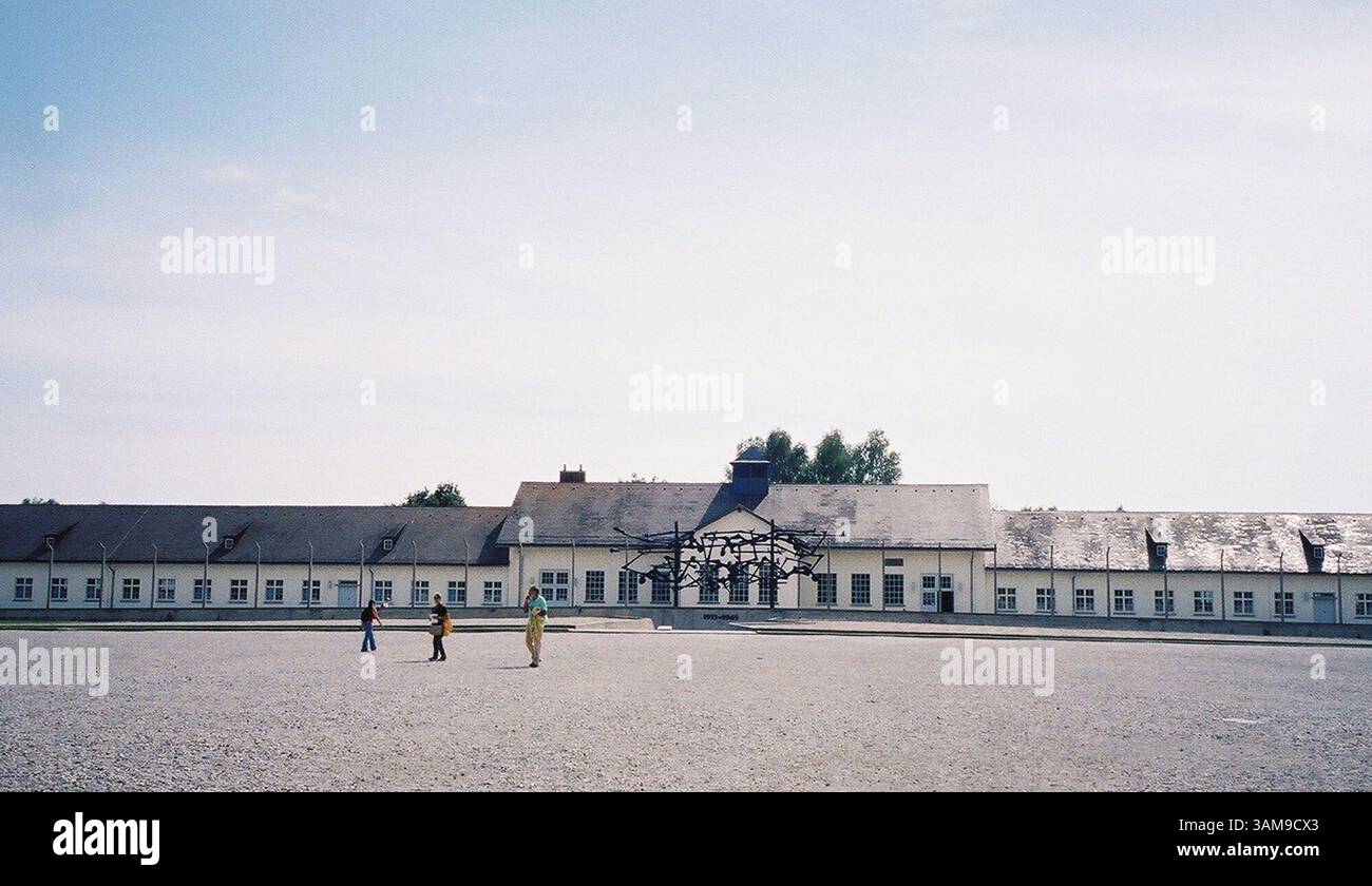 Feb. 21, 2007 - U.S. - The roll call area at Dachau Nazi concentration ...