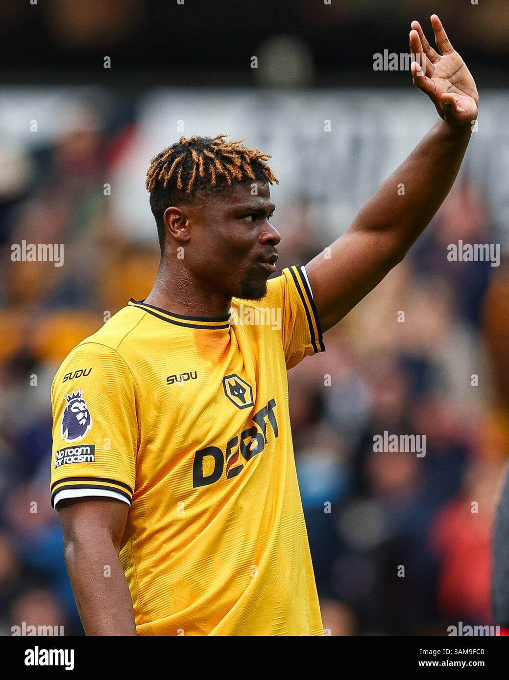 Molineux, Wolverhampton on Sunday 13th April 2025. #12, Emmanuel ...