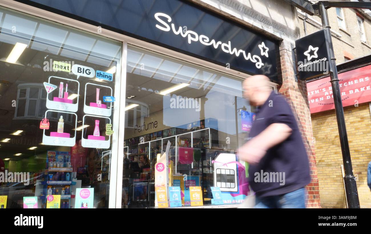 Superdrug logo hi-res stock photography and images - Alamy