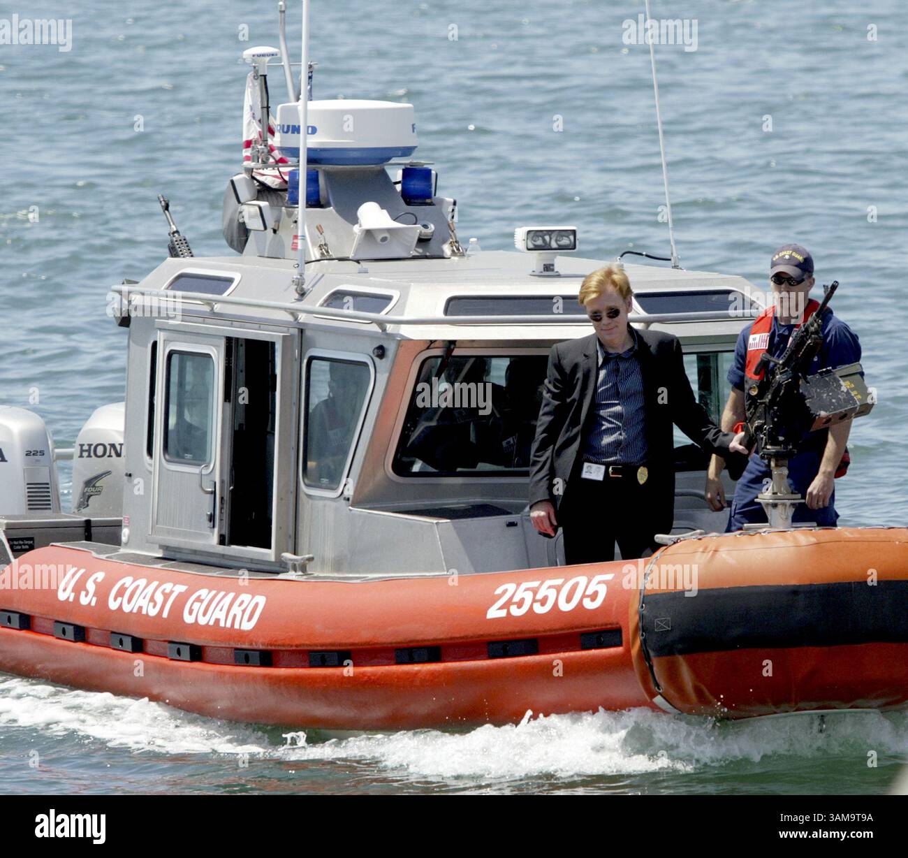 April 18, 2007 - U.S. - CSI Miami actor David Caruso rides in a Coast ...