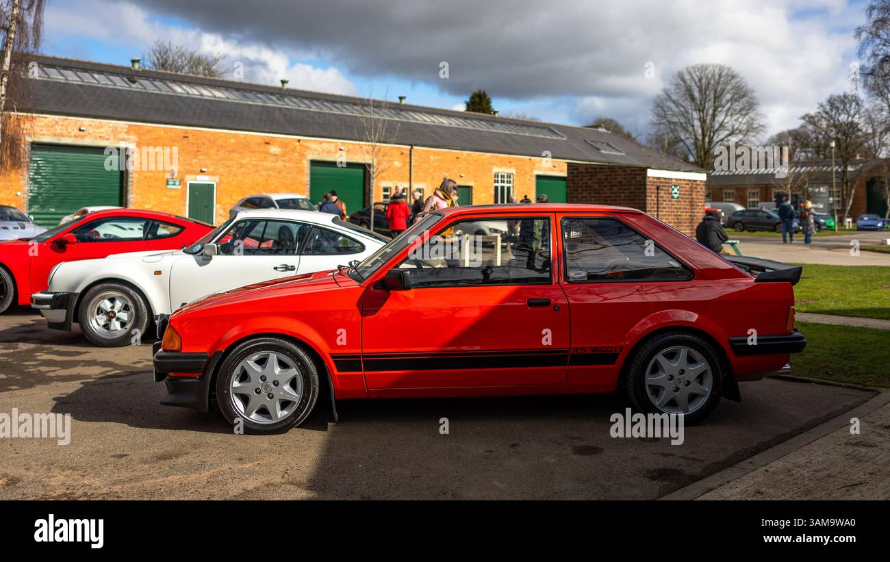 1983 Ford Escort RS 1600i, on display at Bicester Heritage Assembly on ...