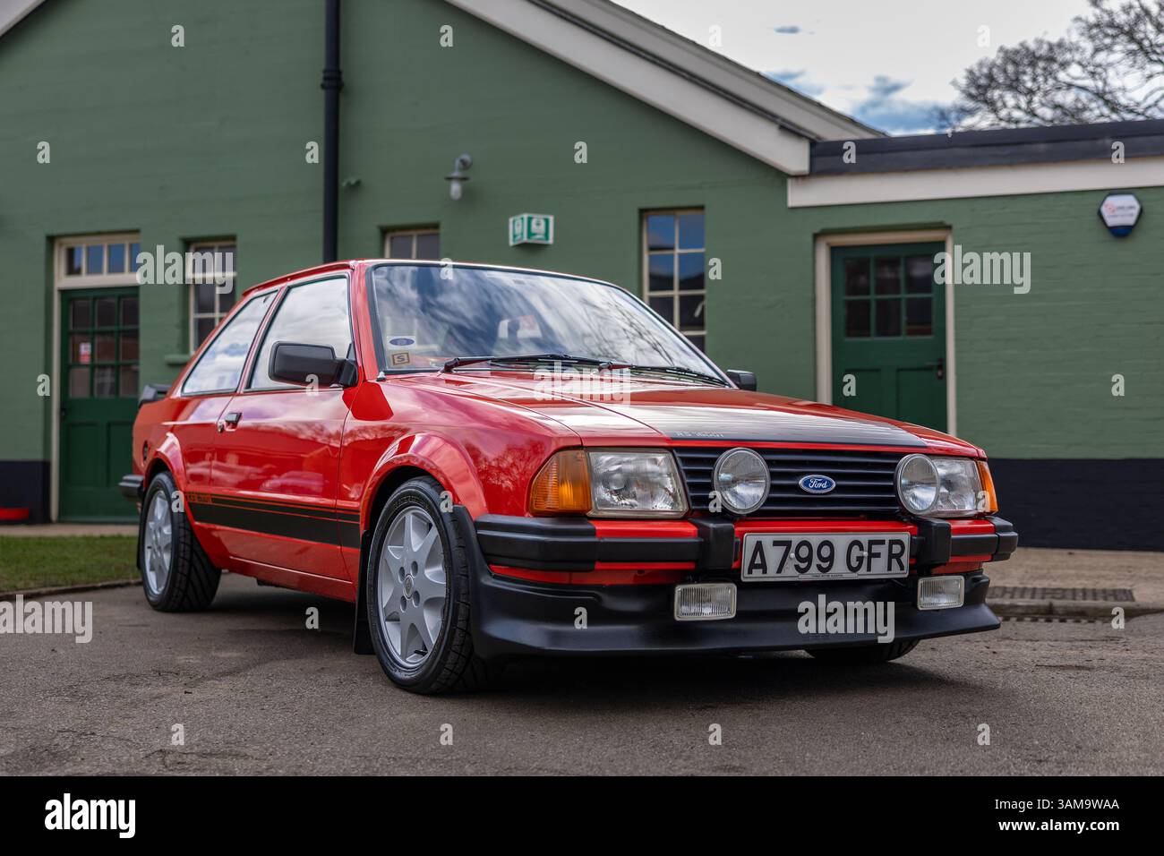 1983 Ford Escort RS 1600i, on display at Bicester Heritage Assembly on ...