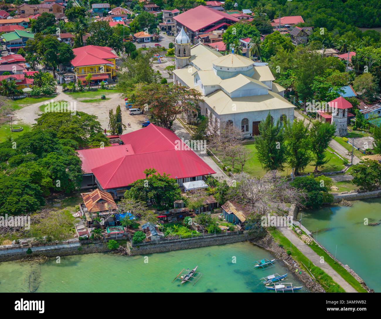 04 13 2025 - Panglao, Philippines. Dauis Church of Our Lady of the ...