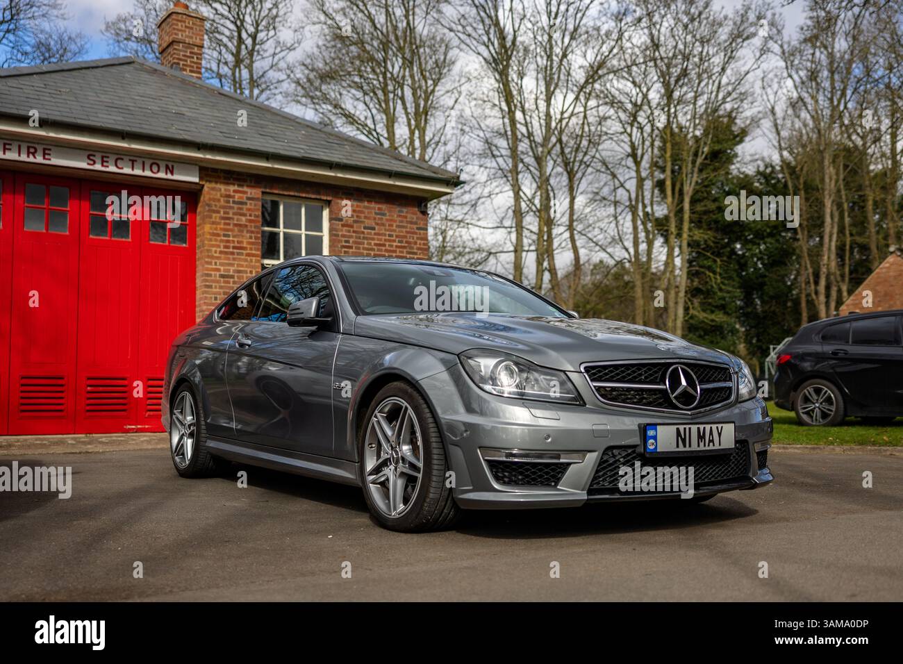 2014 Mercedes-Benz C63 AMG, on display at Bicester Heritage Assembly on ...