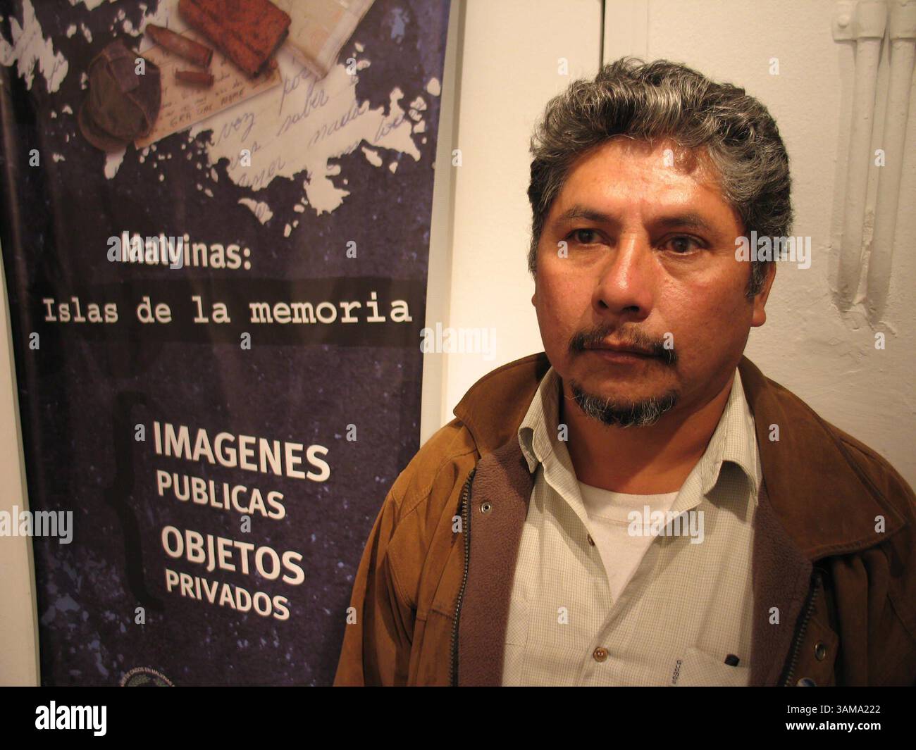 May 24, 2007 - U.S. - Falklands War veteran Juan Coronel, shown May 18 ...