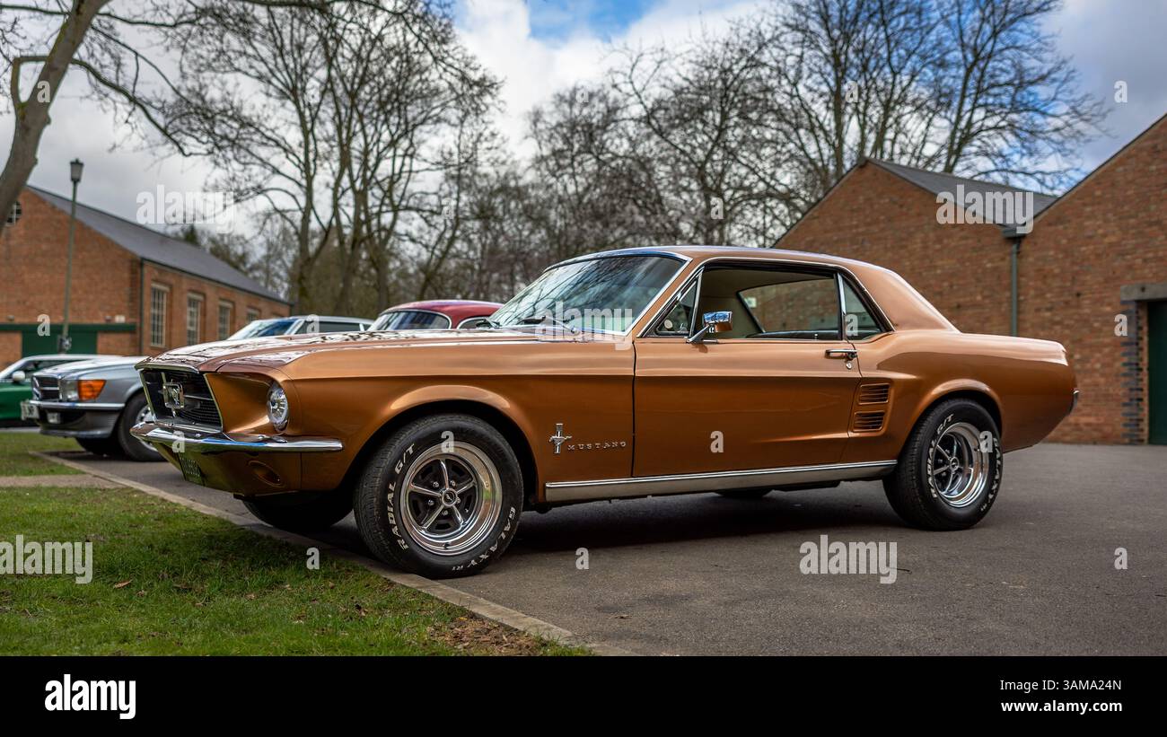 1967 Ford Mustang, on display at Bicester Heritage Assembly on the 16th ...