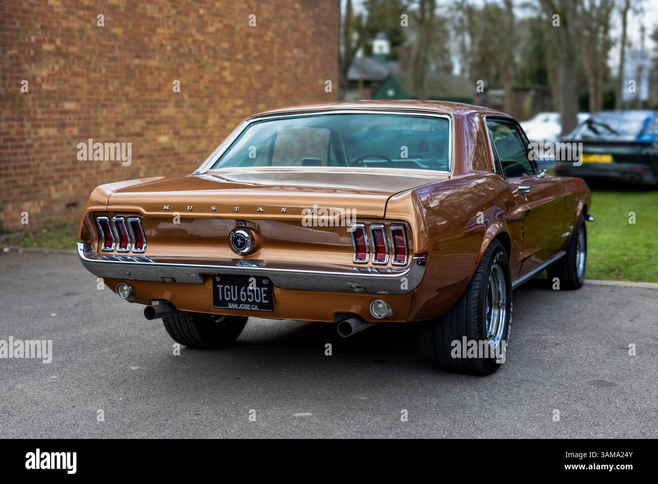 1967 Ford Mustang, on display at Bicester Heritage Assembly on the 16th ...