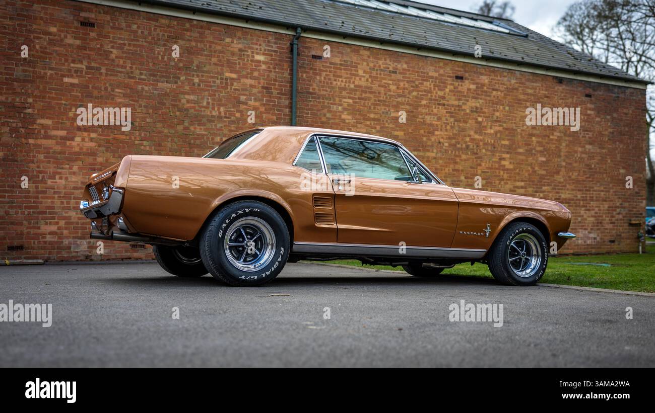 1967 Ford Mustang, on display at Bicester Heritage Assembly on the 16th ...