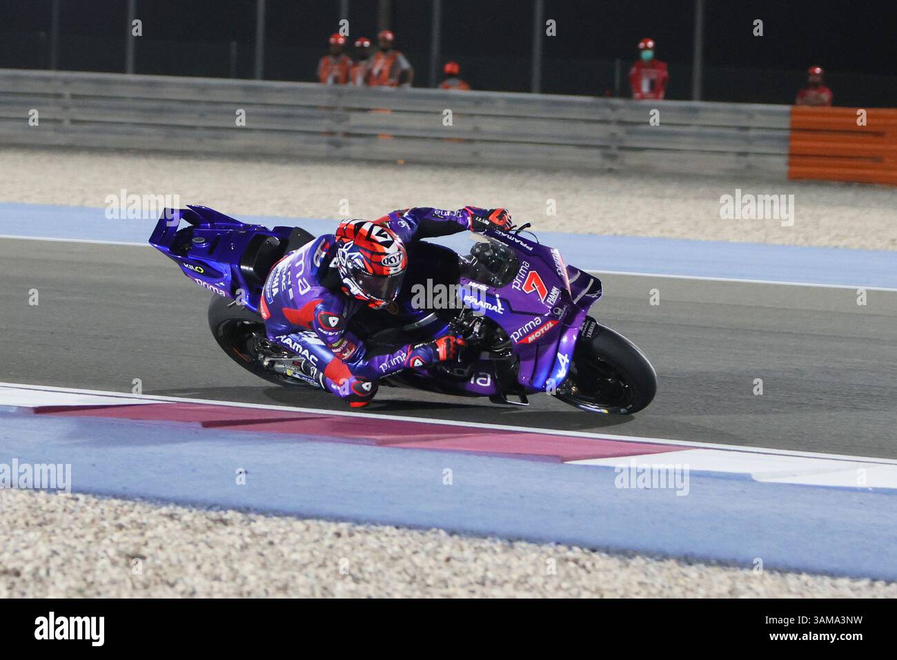Spain's Augusto Fernandez of Prima Pramac Yamaha MotoGP competes during ...